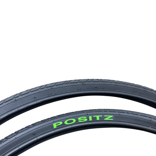Positz Performance Value Bundle of 2 Tubes and 2 Tyres 700 x 32c (32 ...