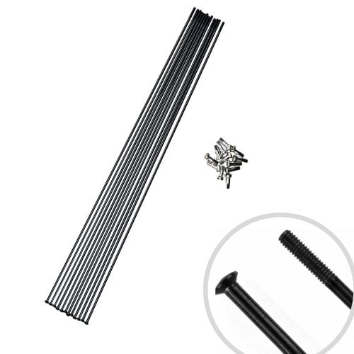 Straight Pull Spokes (12 Pack) Size 256-302mm | Bike Spokes Australia
