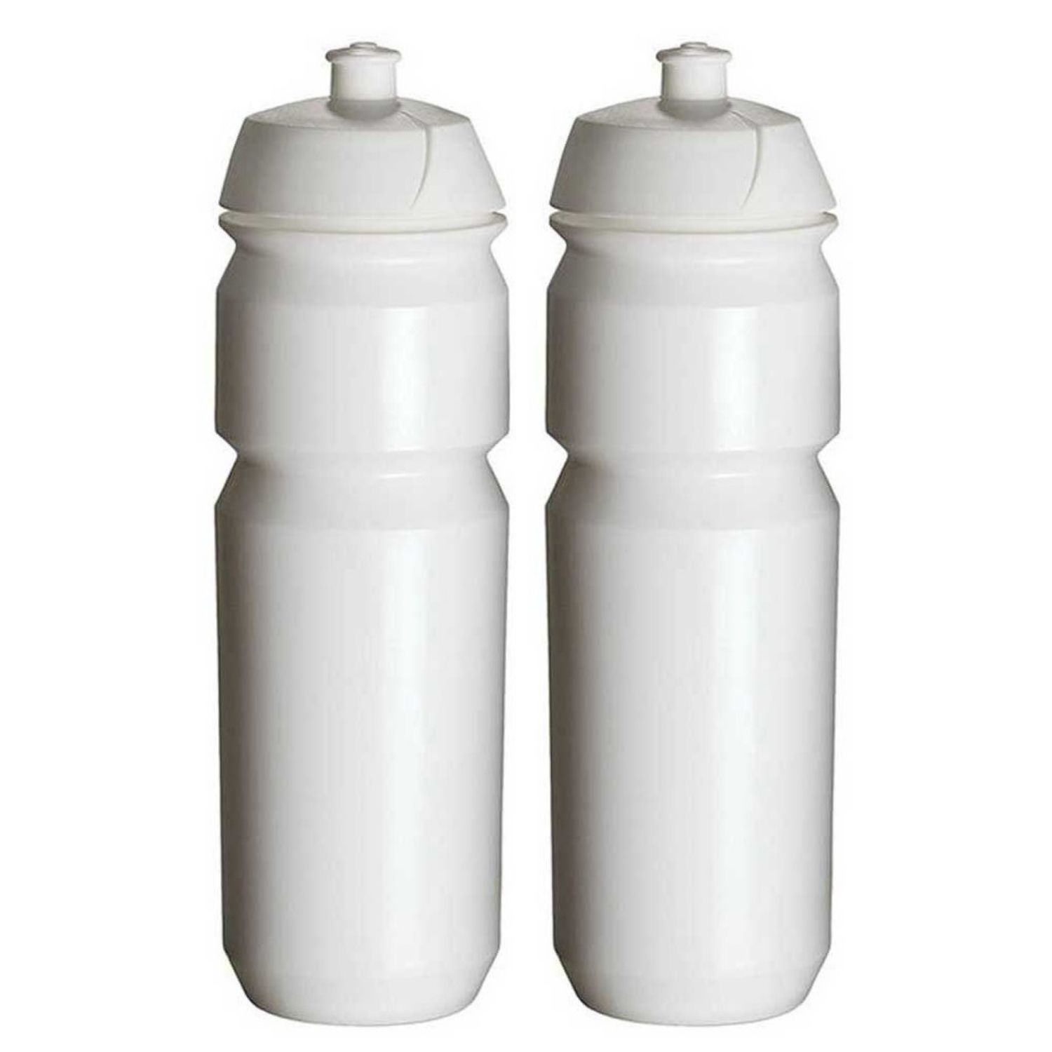 Tacx Shiva 2 Pack Cycling Water Bottles 500ml and 750ml, Plain Black ...