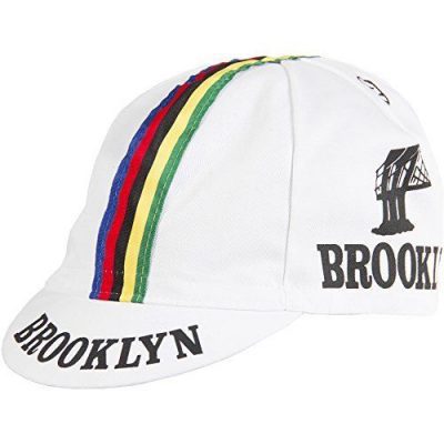 Brooklyn Cycling Cap World Champion White l Mr Cycling World